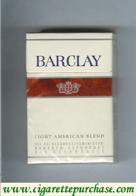 Barclay Cigarettes