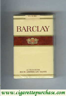 Barclay Cigarettes