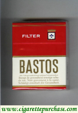 Bastos Filter short cigarettes hard box