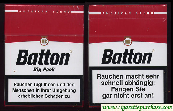 Batton Big Pack-silver cigarettes American Blend