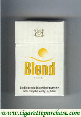 Blend No.2 super long cigarettes Sweden
