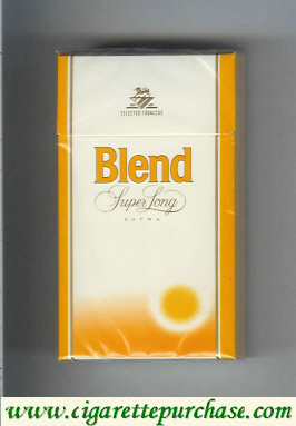 Blend No.2 super long cigarettes Sweden