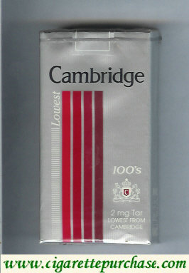 Cambridge Cigarettes