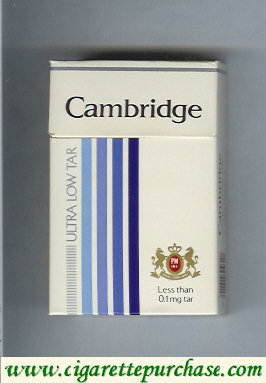 Cambridge Ultra Low Tar cigarettes