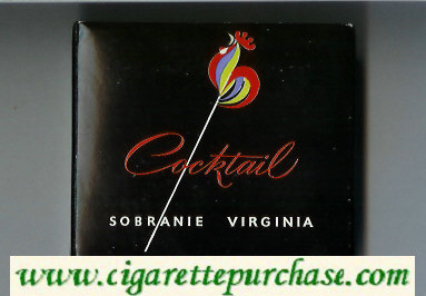 Cocktail Sobranie 100s Cigarettes in Colour