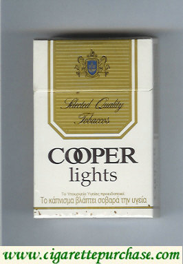 Cooper 100s cigarettes Select Quality Tobaccos