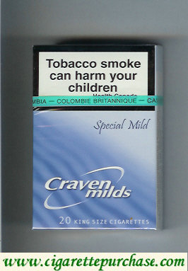 Craven 120 Super Length Menthol cigarettes