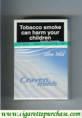 Craven 120 Super Length Menthol cigarettes