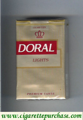 Doral Premium Taste Ultra Lights 100s cigarettes soft box